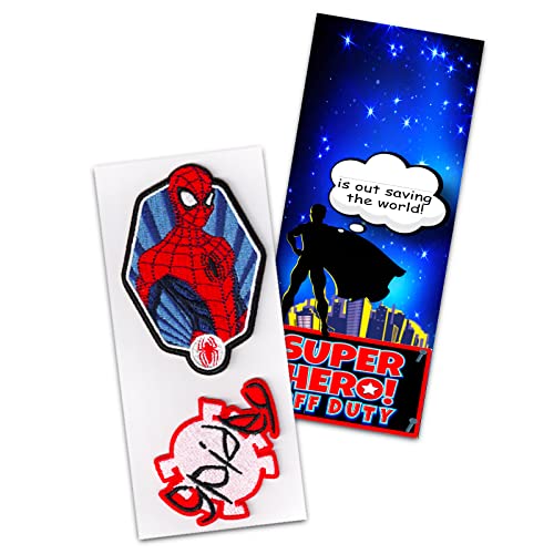 Spiderman Mini Backpack Set - Bundle with 11" Spiderman Backpack for Boys 4-6, Spiderman Stickers, Avengers Bracelet, Water Bottle, More | Marvel Backpack