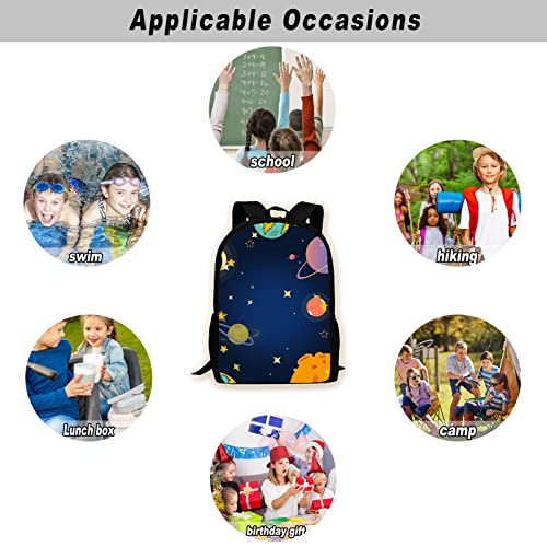 Aojuikow Cartoon Game Backpack Large Capacity Laptop Backpack Casual Travel Sports Bag with Pencil Case-8