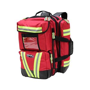 ultimate ems backpack has place for ‘d’ o2 cylinder (not included)