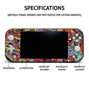 MightySkins Skin Compatible with PS5 DualSense Edge Controller - Fire Skull | Protective, Durable, and Unique Vinyl Decal wrap Cover | Easy to Apply & Change Styles | Made in The USA