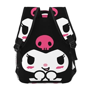 Cartoon Cat Backpack Large Capacity Laptop Bag Casual Travel Daypack