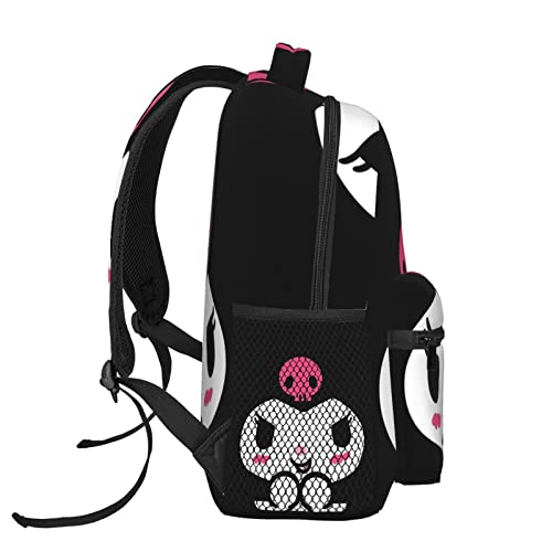 Cartoon Cat Backpack Large Capacity Laptop Bag Casual Travel Daypack