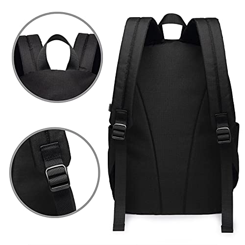 MGK Laptop Backpack for College School Computer Bag 17 Inch Slim Durable Laptops Travel Backpacks with USB Charging Port