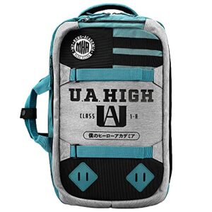 my hero academia ua academy uniform desktop workspace tech backpack