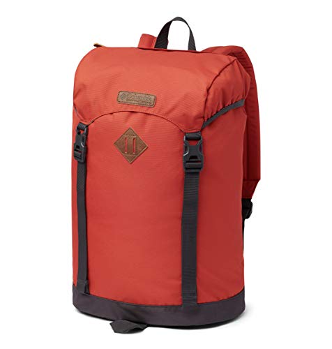 Columbia Unisex Classic Outdoor 25L Daypack, Carnelian Red/Shark, One Size