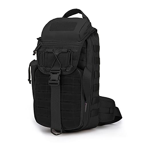 Mardingtop Tactical Sling Bag Military Gear Shoulder Backpack for Concealed Carry