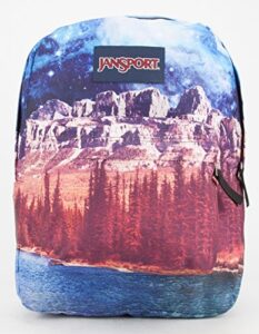 jansport high stakes backpack- sale colors (multi agate skies)