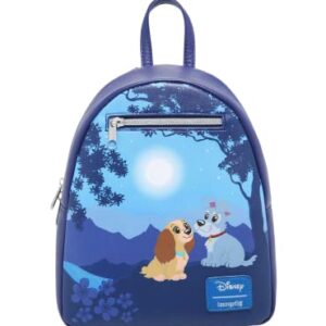 Loungefly Disney Lady And The Tramp Moonlight Stroll Mini Backpack