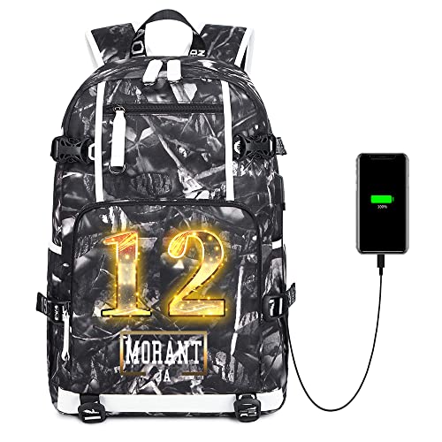 JaJa JA 12 Basketball Player Multi-function Backpack Men & Women Travel Backpack Student Schoolbag Fans Schoolbag (5) (4)