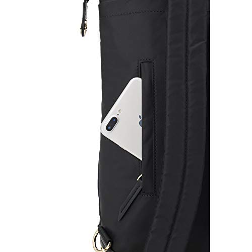 Targus Newport Convertible 2-in-1 Backpack to Tote Bag, Sleek Professional Business Purse Bag and Protective Sleeve fits 15-Inch Laptop, Black (TSB948BT)