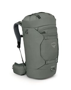 osprey zealot 45 climbing backpack, rocky brook green, medium/large