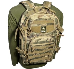 official us army 8-compartment travel backpack