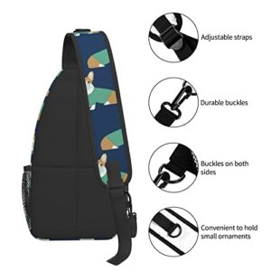 Chest Pack Corgi In Operating Room Dog Unisex Shoulder Bag For Travel Hiking Gym Sport Outdoor