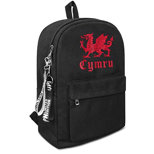 Travel Laptop Backpack Welsh Red Dragon Wales Durable Rucksack Daypack