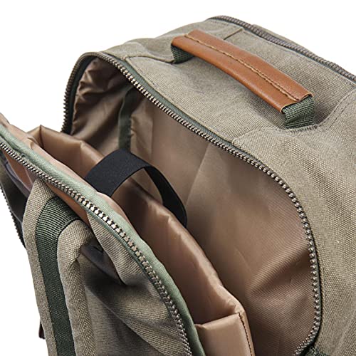 CERDÁ LIFE'S LITTLE MOMENTS Men's Travel Backpacks, Grey, Verde