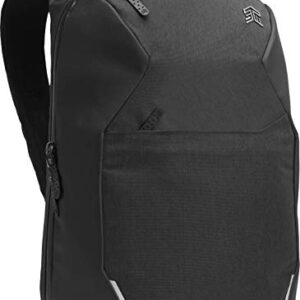 STM Myth Backpack Featuring Luggage Pass-Through 18L/15 Laptop - Black (stm-117-186P-05)