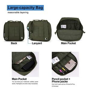 Mardingtop Bundle Items: 28L Molle Hiking Tactical Backpack Army Green