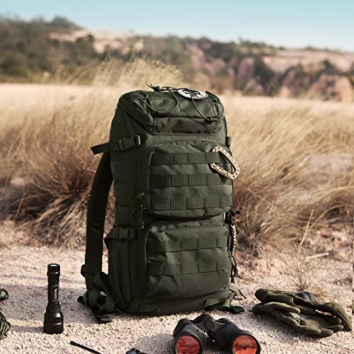 Mardingtop Bundle Items: 28L Molle Hiking Tactical Backpack Army Green