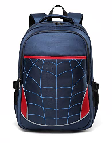 BLUEFAIRY Boys Backpack for Kids Elementary School Bags Durable Kindergarten Bookbags (Royal Blue)