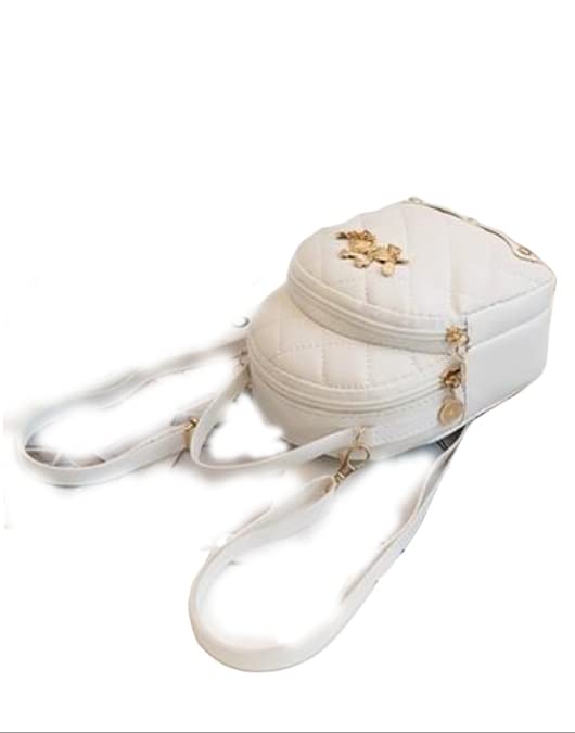 Swan Love Mini Backpack (White)