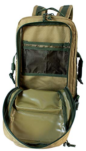 Red Rock Outdoor Gear - Rebel Assault Pack, Coyote with Olive Drab Webbing