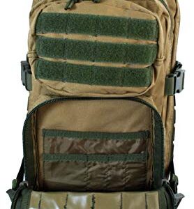 Red Rock Outdoor Gear - Rebel Assault Pack, Coyote with Olive Drab Webbing