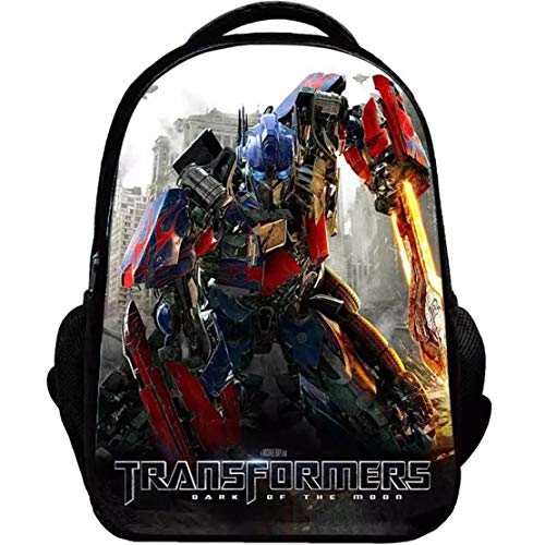 Kids Teens Transformers Lightweight School Backpack-Canvas Travel Backpack School Book Bag for Students