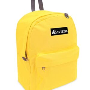 Everest Classic Backpack, Lemon, One Size