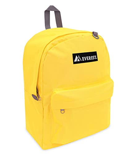 Everest Classic Backpack, Lemon, One Size