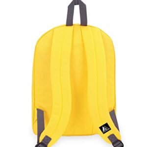 Everest Classic Backpack, Lemon, One Size