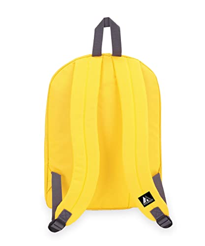 Everest Classic Backpack, Lemon, One Size