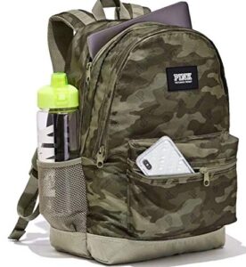 victorias secret pink campus backpack 2019 edition (camo print)