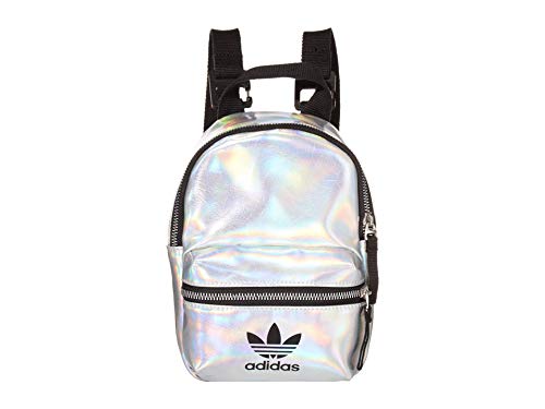 adidas Metallic Mini PU Backpack Silver Metallic/Iridescent One Size