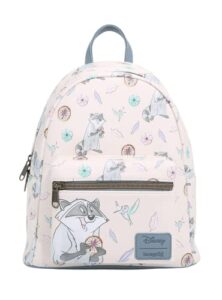 loungefly disney pocahontas meeko & flit mini backpack