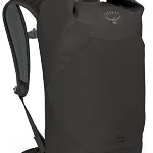 Osprey Transporter Roll Top Waterproof Backpack 30, Black