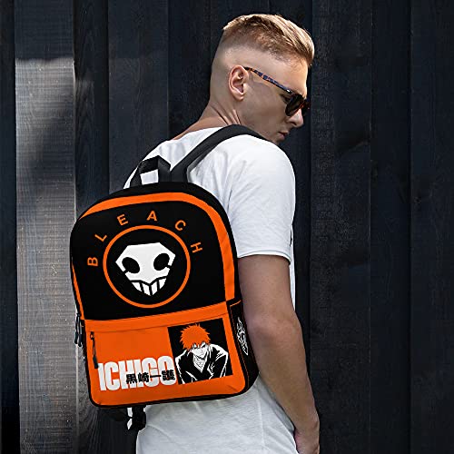 Ripple Junction Bleach Minimalist Skull Print Backpack Officially Licensed