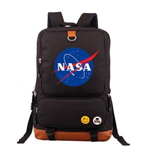 chenmeili nasa printed backpack college student school bag