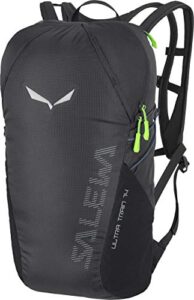 salewa ultra train 14l backpack – black