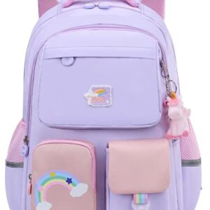 HIPOTUO Unicorn Backpack Cute Laptop Backpacks Casual Durable Lightweight Travel Bags Medium