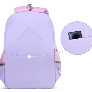 HIPOTUO Unicorn Backpack Cute Laptop Backpacks Casual Durable Lightweight Travel Bags Medium