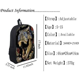 Preschool 3D Animal Backpack for primary school students-DinoBp9