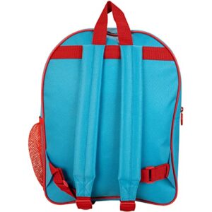 Marvel Kids Backpack and Lunchbag Set Avengers Captain America Blue