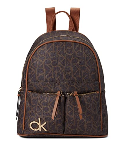 Calvin Klein Rainey Backpack Brown/Khaki/Caramel One Size