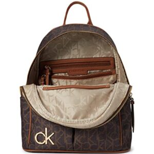 Calvin Klein Rainey Backpack Brown/Khaki/Caramel One Size