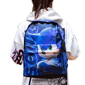 Anime Backpack Blue Cosplay Prop Bag for Women Men