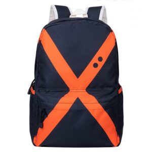 luckbanjie 17 inch my hero academia bakugou katsuki himiko toga backpack for school anime mha bakugo bookbag laptop backpacks (bakugou katsuki)