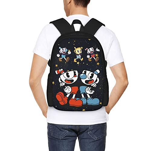 Anime Game Backpack Laptop Book Bags Waterproof Rucksack Casual Satchel For Boy & Girl