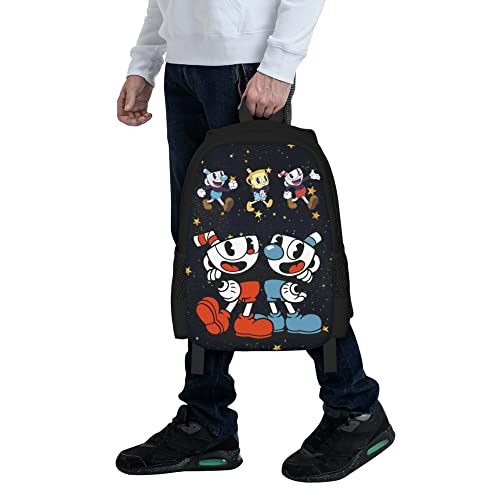 Anime Game Backpack Laptop Book Bags Waterproof Rucksack Casual Satchel For Boy & Girl