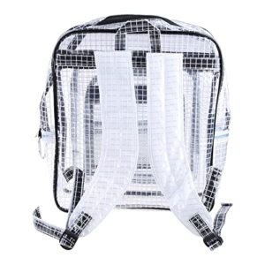 MGBISYI Anti-static Clear PVC Backpack Cleanroom Engineer Tool Bag for Computer Tools Working Transparent Daypack