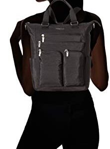 Baggallini womens Legacy 3-in-1 All set 3 in 1 Backpack, Black, One Size US